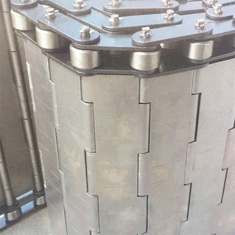 Chain Driven Link Steel Plate Conveyor China factory