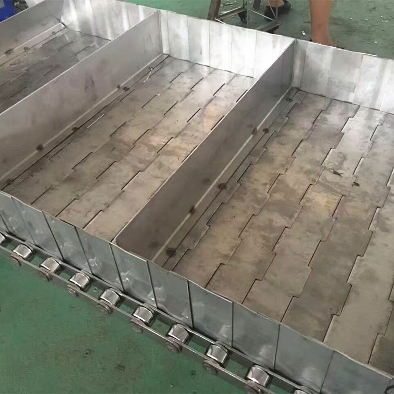 Chain Driven Link Steel Plate Conveyor Belt