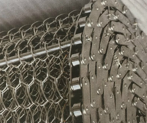 Chain Driven Wire Mesh Belt