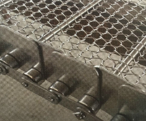 Chain Driven Wire Mesh Belt