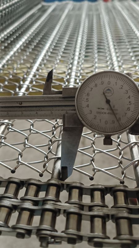 Double Chain Wire Mesh Conveyor Belt China Manufacturer